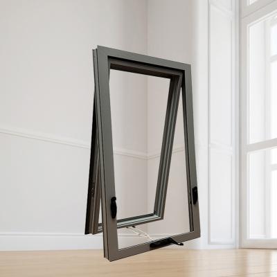 China Customized Size Aluminium Awning Window met goede geluidsisolatie en hoge sterkte Te koop