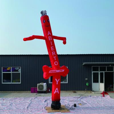 中国 6 m 2023 カスタムプリント 充気式エアダンサー/充気式ダンスチューブマン 広告 スカイダンサー エンジン付き 販売のため