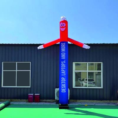 中国 6 m 2023 カスタムプリント 充気式エアダンサー/充気式ダンスチューブマン 広告 スカイダンサー エンジン付き 販売のため