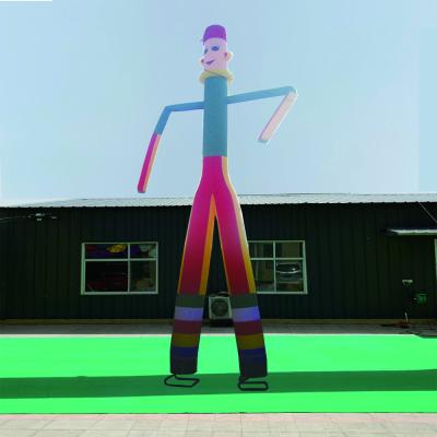 China 3m opblaasbare luchtdanser zwaaiend oxford doek luchtdanser man Te koop