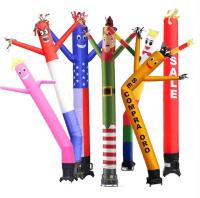 China 4m Inflatable Air Dancer Custom Wave Inflatable Advertising Dancer for sale
