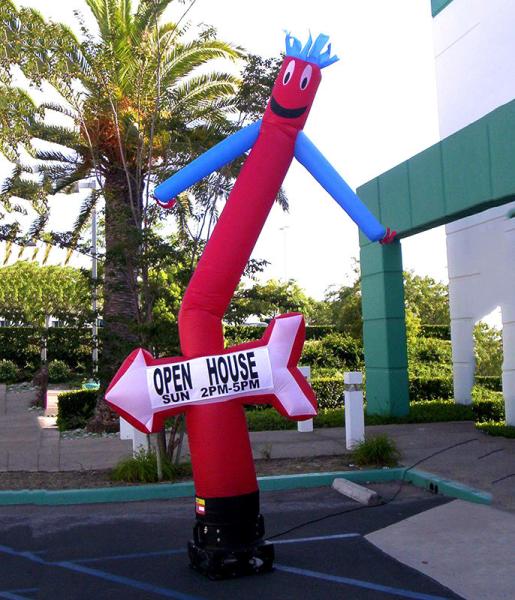 Quality PVC Inflatable Air Dancer Waving Flame Inflatable Advertising Tube Man for sale