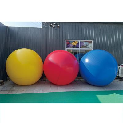 Cina Grandi sfere illuminate sfere gonfiabili luce LED globo di elio per la parata pubblicitaria in vendita