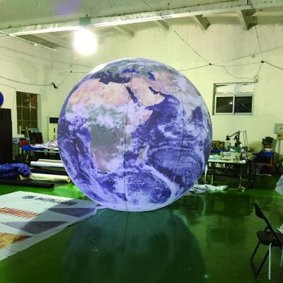 Cina Pallone gonfiabile gigante bandiera pallone di elio volante bandiera gonfiabile pallone con luce Led in vendita