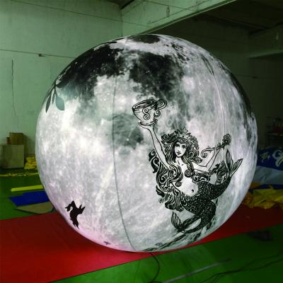 Cina Pallone gonfiabile gigante bandiera pallone di elio volante bandiera gonfiabile pallone con luce Led in vendita