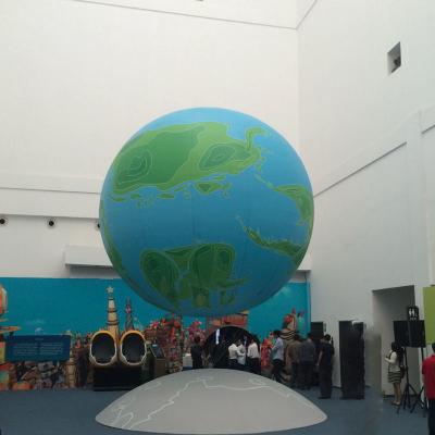 Cina Domanda attiva pianeta gonfiabile gigante gigante levitazione PVC pianeta gonfiabile per decorazione in vendita