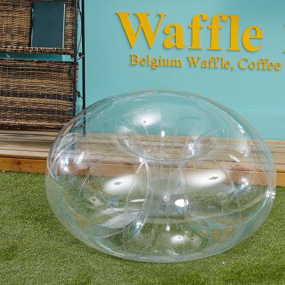 Cina 0.2 mm di materiale PVC divano a palloncino trasparente 1m per bambini giocare sull'erba o sedersi in vendita