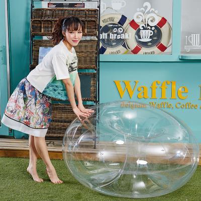 Cina 0.2 mm di materiale PVC divano a palloncino trasparente 1m per bambini giocare sull'erba o sedersi in vendita