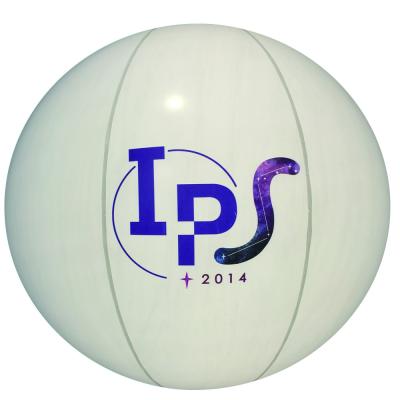 Cina Lampeggiante gonfiabile Elio impermeabile LED luce luna pianeta palloncino con bastoncini per le decorazioni di festa di Natale evento in vendita