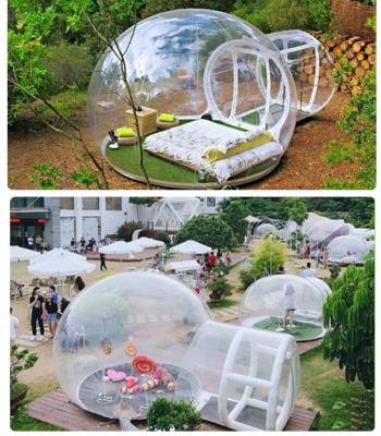 China 2023 goed ontvangen transparant materiaal maat Bubbel tent Te koop