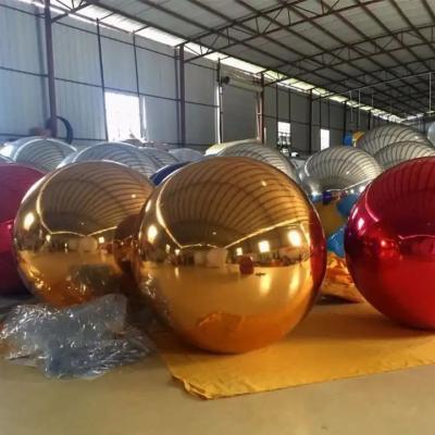 中国 家庭装飾 100CM レーザー シルバー PVC ボール 吊り物 透明 クリスマス ディスコ ミラーボール 販売のため