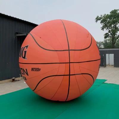 Cina Pubblicità di basket con soffiatore gonfiabile galleggiante PVC a tenuta stagna gonfiabile 2m Pallone pubblicitario in vendita