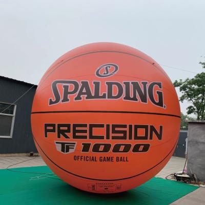Cina Pubblicità di basket con soffiatore gonfiabile galleggiante PVC a tenuta stagna gonfiabile 2m Pallone pubblicitario in vendita