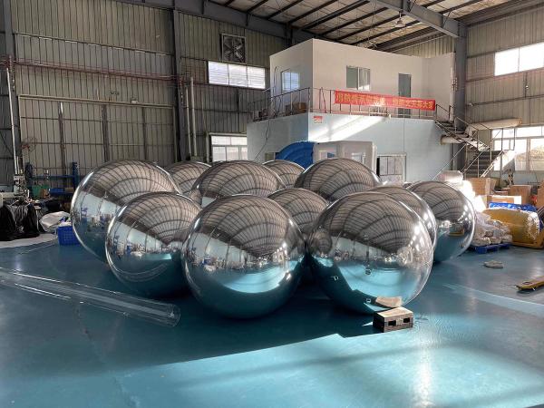 Quality Smooth Shiny mirror Balls for Event Outdoor Affordable Big Shiny Balls for sale
