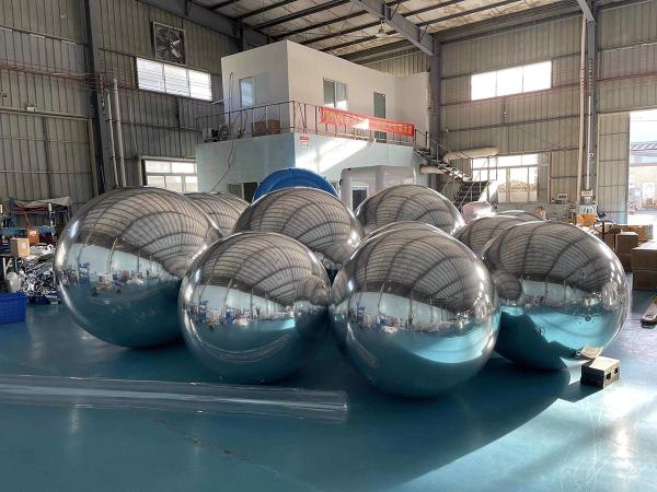 Quality Smooth Shiny mirror Balls for Event Outdoor Affordable Big Shiny Balls for sale
