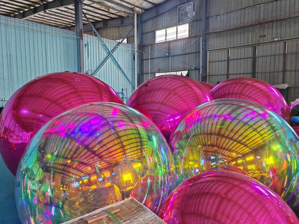 Quality Smooth Shiny mirror Balls for Event Outdoor Affordable Big Shiny Balls for sale