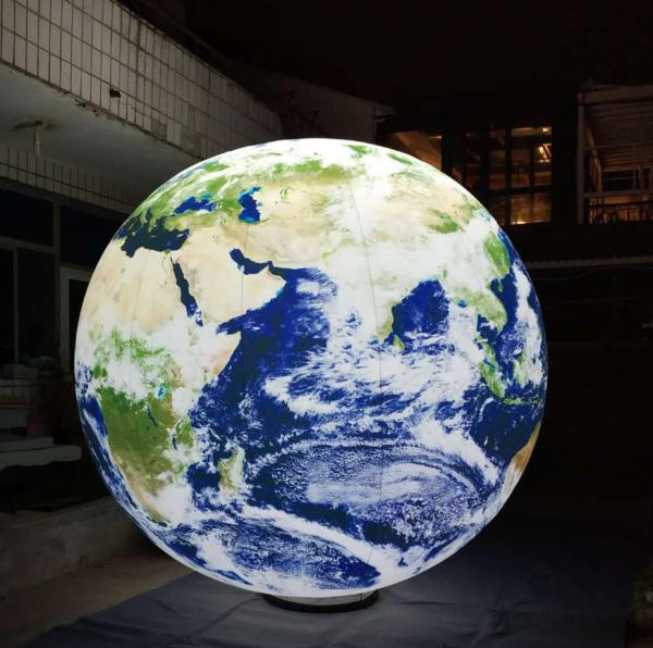 Quality Inflatable Moon Balloon with Led Light Giant Advertising Decoration Inflatable for sale