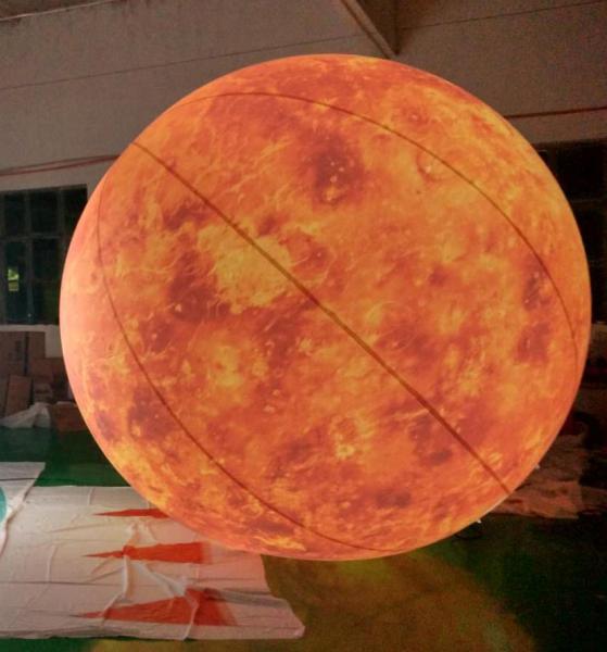 Quality Large Inflatable Moon Balloon For Decoration balloon inflator machine air pump for sale