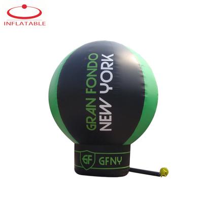 China Large Inflatable Moon Balloon For Decoration Giant Advertising Inflatable Moon Model With Led Light / for sale