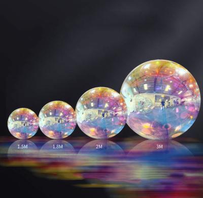 Cina Pallone riflettente gonfiabile in PVC /Pallone specchio sfera gonfiabile/Pallone specchio natalizio gonfiabile in vendita