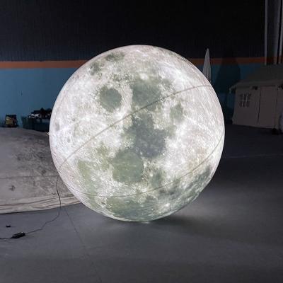中国 2m 巨大 LED照明 月球 充気球 惑星 太陽系 装飾用気球 販売のため