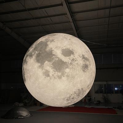 中国 2m 巨大 LED照明 月球 充気球 惑星 太陽系 装飾用気球 販売のため