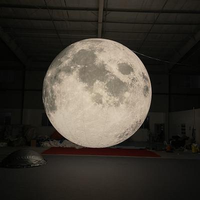 中国 2m 巨大 LED照明 月球 充気球 惑星 太陽系 装飾用気球 販売のため