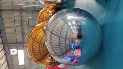 Cina Vendita calda Dimensioni personalizzate Colori Metallici Decorativi Spigolo Grandi Globulette gonfiabili giganti luccicanti in vendita