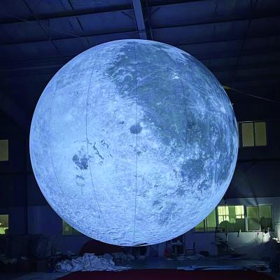 中国 オーダーメイド 巨大充気月球 惑星ボール 広告 ヘリウム充気月球 LED 販売のため
