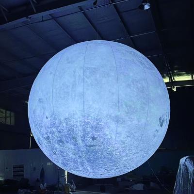 中国 オーダーメイド 巨大充気月球 惑星ボール 広告 ヘリウム充気月球 LED 販売のため