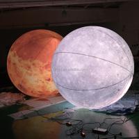 China Inflatable moon inflatable planet solar system nine planets for sale