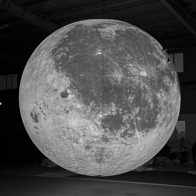 Cina Grande Luna gonfiabile e pallone solare per la decorazione Grande pubblicità modello di luna gonfiabile con Led bianco caldo e c in vendita