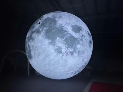 中国 装飾用 巨大広告 充気型月形 LEDライト付き 大型充気型月球 カスタム風船 販売のため