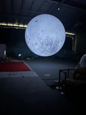 中国 装飾用 巨大広告 充気型月形 LEDライト付き 大型充気型月球 カスタム風船 販売のため