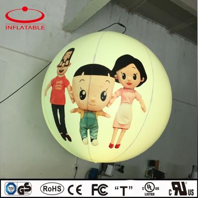 中国 充電可能な月充電可能な装飾品 充電可能な風船 LED照明の内部 パーティー用風船 コンサート装飾品 販売のため