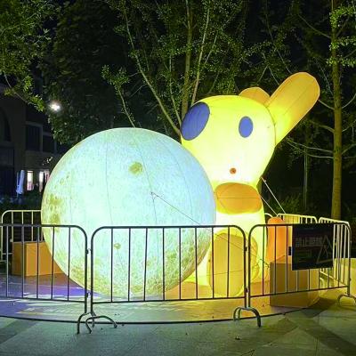 中国 充電可能な月充電可能な装飾品 充電可能な風船 LED照明の内部 パーティー用風船 コンサート装飾品 販売のため
