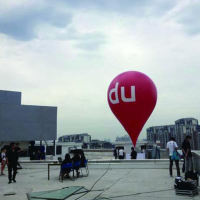 Cina Alta qualità Personalizzazione gonfiabile Pubblicità PVC Materiale aria Elio Pallone in vendita