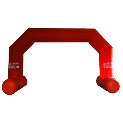 Cina Promozione Stampa UV Logo stampato Oxford Custom Arco gonfiabile gigante Archi gonfiabili con luce a LED in vendita