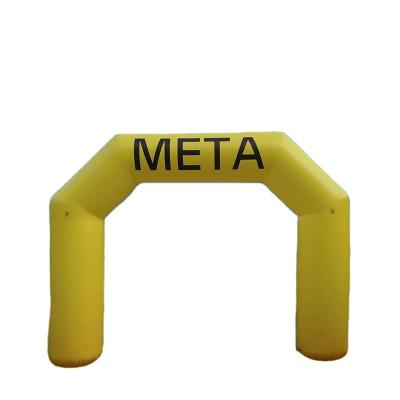 Cina Eventi di corsa Arco di finitura gonfiabile Dye termico personalizzato Sublimazione Arco di finitura gonfiabile in vendita