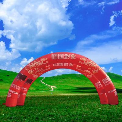 Cina Eventi di corsa Arco di finitura gonfiabile Dye termico personalizzato Sublimazione Arco di finitura gonfiabile in vendita