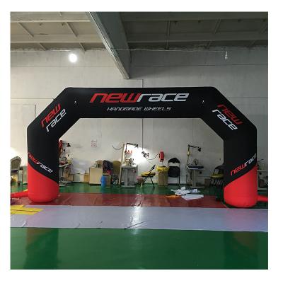 Cina Prezzo basso Arco gonfiabile personalizzato Acqua resistente all'aria aperta resistente personalizzato Pubblicità Grande Arco gonfiabile in vendita