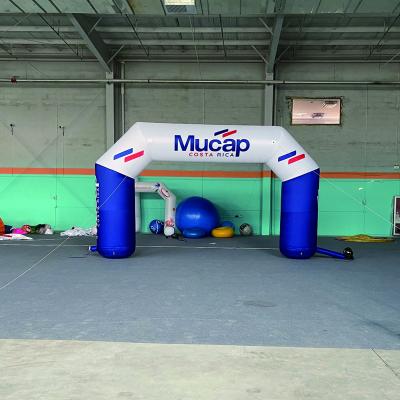 Cina Logo personalizzato Produttore di esportazioni professionali Pubblicità Eventi di corsa Stampa Arco Portale Arco gonfiabile in vendita
