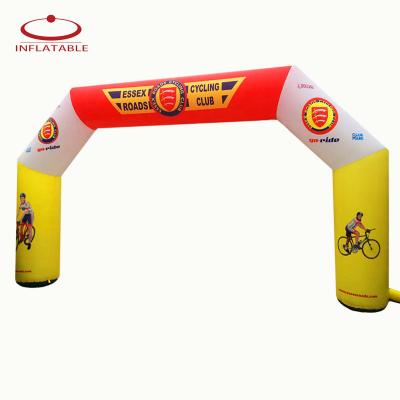 Cina Arco a misura Pubblicità esterna Arco gonfiabile a led Arco gonfiabile di ingresso Arco di gara in vendita