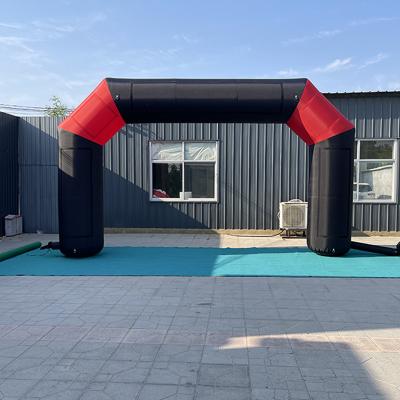 Cina Arco pubblicitario a colori gonfiabile stampa a colori portella gru gonfiabile cancello in vendita