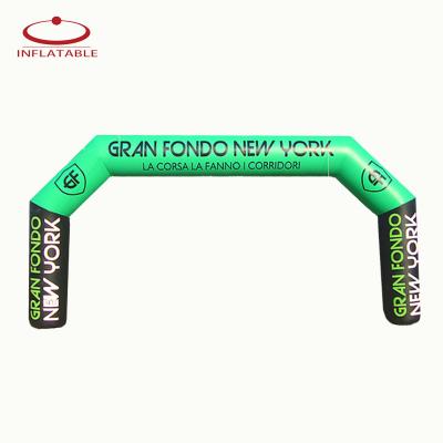 Cina logo a colori stampa digitale arco gonfiabile/gate archway per eventi sportivi in esecuzione di partenza linea finita arco gonfiabile gara in vendita