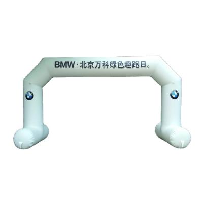 Cina Consigliato CE soppiattore personalizzare il logo dimensione gonfiabile quadrato arco di linea di arrivo in vendita