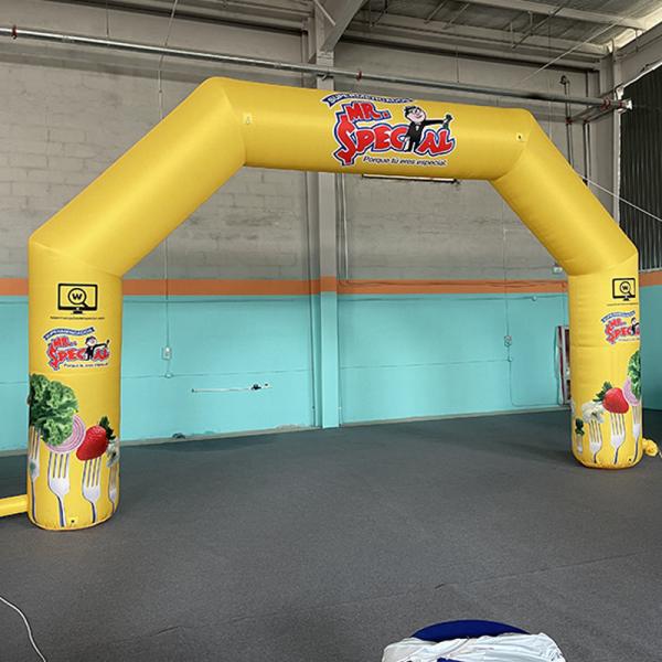 Quality 2023 hot selling customize logo hot selling 5m factory wholesale christmas arch for sale