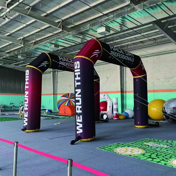 Quality customize logo hot selling factory wholesale start line finish line inflatable for sale