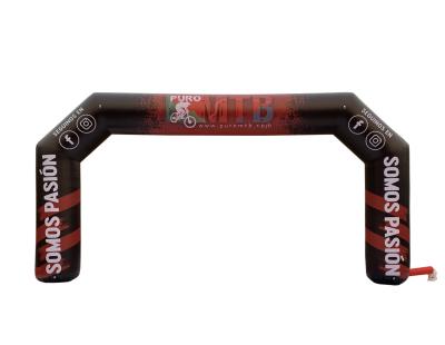 Cina prezzo all'ingrosso fabbrica personalizzato Eventi logo maratona linea di arrivo di partenza arco gonfiabile in vendita