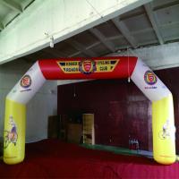 China Customized Inflatable Finish Arch LED Inflatable Arch For Decoration for sale